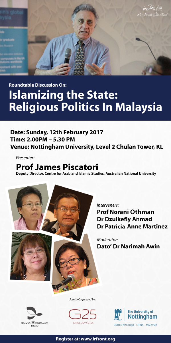 IRF | Roundtable Discussion On: “Islamizing the State: Religious ...