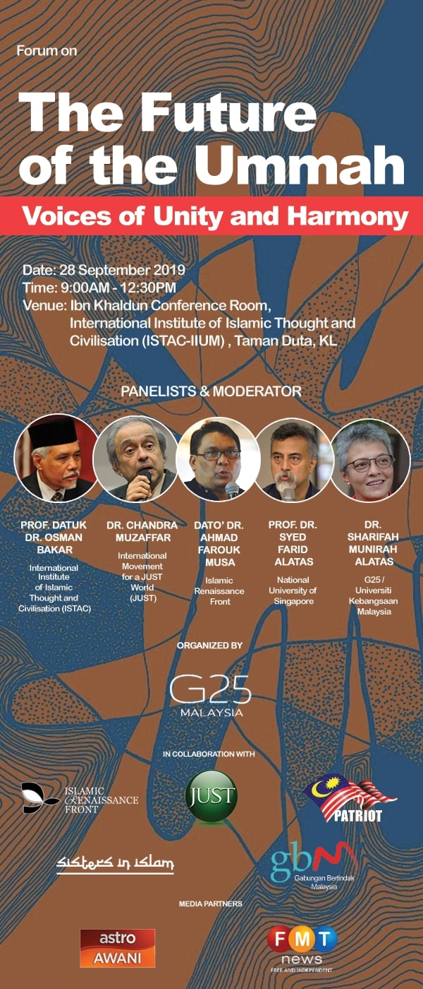 IRF | Forum on: “The Future of the Ummah: Voices of Unity and Harmony”